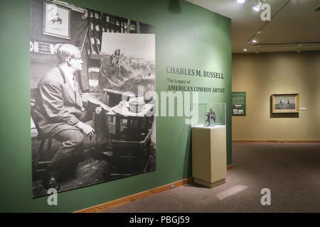 C.M. Russell Museum is in Great Falls, Montana, USA Stock Photo ...