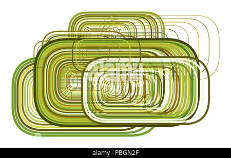 Abstract colored geometric rounded rectangle pattern. Good for web page ...