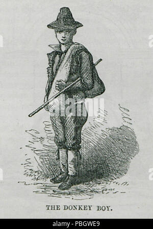 The donkey boy - Bennet James Henry M - 1875 Stock Photo - Alamy