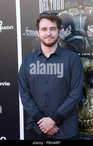 Sam Bashor attending the 'Sicario: Day of the Soldado' premiere at ...