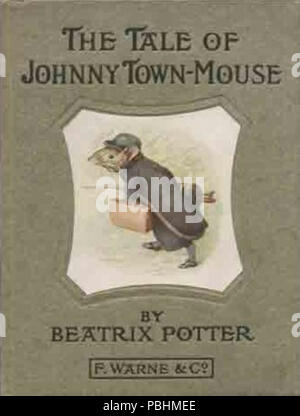 The first edition cover of 'The Tale of Johnny Town Mouse' by Beatrix ...