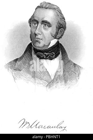 Thomas Babington Macaulay was a British historian, essayist, and ...