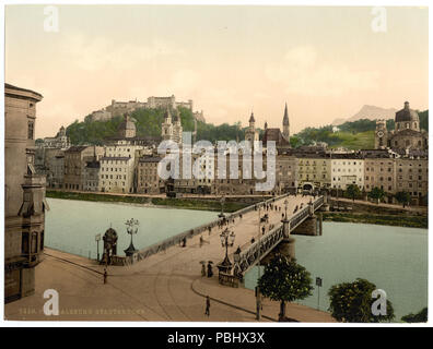 Town bridge, Salzburg, Austro Hungary LCCN2002710958 Stock Photo - Alamy