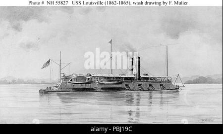 USS Louisville (drawing Stock Photo - Alamy