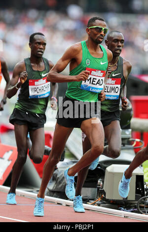 Hassan MEAD (United States of America) competing in the Men's 5000m ...