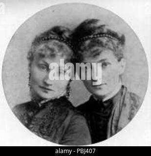 Virginia Bateman with her sister Isabel Bateman Stock Photo - Alamy