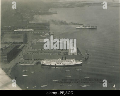 Water Front, Toronto, from an Aeroplane (HS85 10 35728 Stock Photo - Alamy