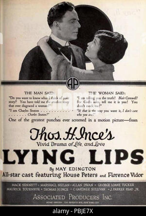 Lying Lips (1921) 15 Stock Photo - Alamy