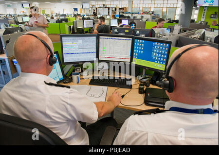 Avon & Somerset Police headquarters,showing the Communications (Comms ...