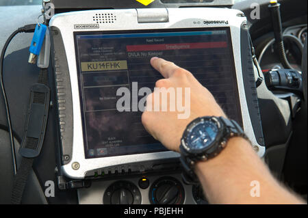 Avon & Somerset Constabulary. PC Andy Bird from Patchway police station ...