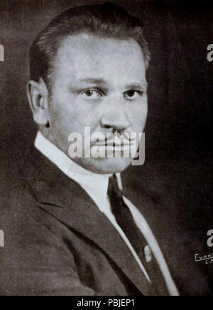 Wallace Beery, American film actor Stock Photo - Alamy