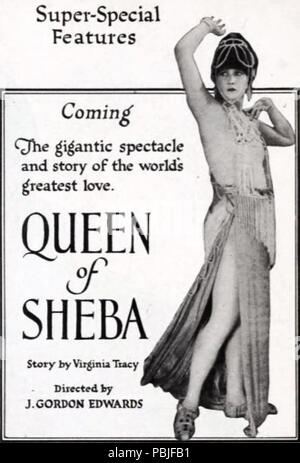 'The Queen of Sheba' (1921) is a historical film capturing the ...