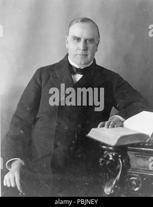 This photograph of William McKinley, the 25th President of the United ...