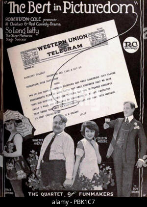 So Long Letty (1920) - 6 Stock Photo - Alamy