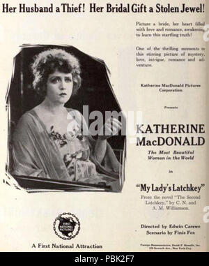 1075 My Lady's Latchkey (1921) - 8 Stock Photo - Alamy