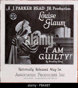 I Am Guilty (1921) 15 Stock Photo - Alamy