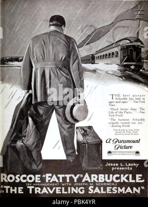 'Traveling Salesman' (1921) is a silent film that portrays the life and ...