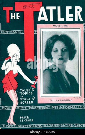 Portrait of Tallulah Bankhead, the American actress known for her bold ...