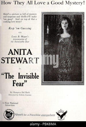 The Invisible Fear (1921) 1 Stock Photo - Alamy