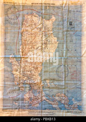 AAF cloth chart--Philippine series 1944 by United States. Aeronautical ...