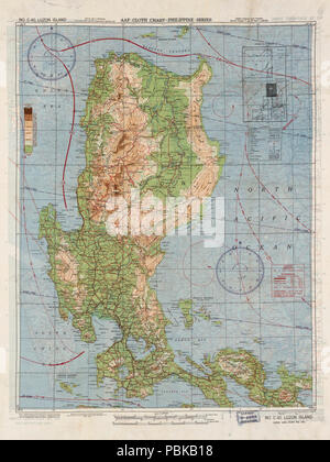 AAF cloth chart--Philippine series 1944 by United States. Aeronautical ...