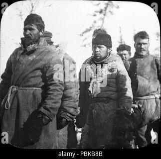 Group of convicts standing Stock Photo - Alamy