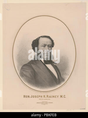 Joseph H. Rainey was the first African American elected to the U.S ...