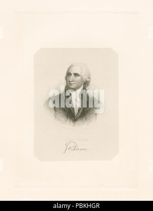 A portrait of James Duane, an early American lawyer and politician who ...
