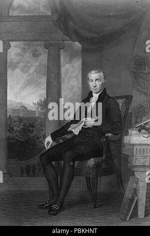 A formal portrait of James Monroe, the 5th President of the United ...