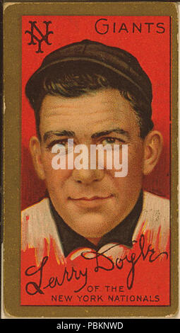 Larry Doyle Baseball Card Stock Photo - Alamy