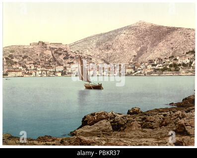 Adriatic Sea from the Dalmatia region of Croatia Stock Photo - Alamy
