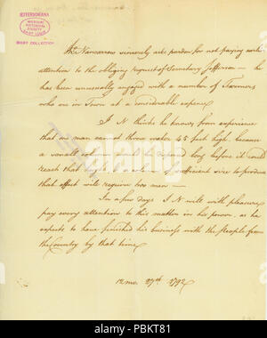 Letter of John Nancarrow, a Quaker steel manufacturer, to Thomas ...