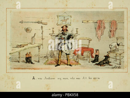 ABC of fox hunting (Plate 1 Stock Photo - Alamy