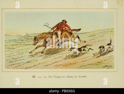 ABC of fox hunting (Plate 15) BHL22810429 Stock Photo - Alamy