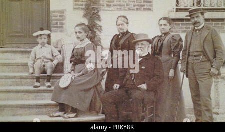 939 Louis Pasteur, René Vallery-Radot and their families Stock Photo ...
