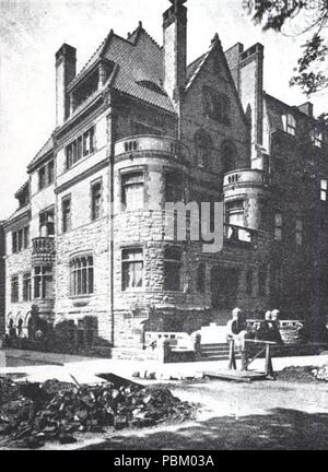 Herman Behr Mansion c. 1889 Stock Photo - Alamy