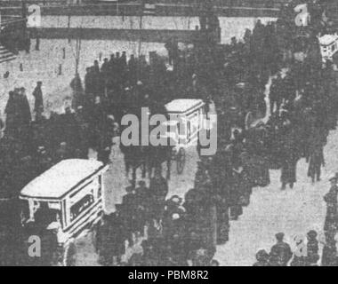 Italian Hall disaster funeral procession 1913 Stock Photo - Alamy