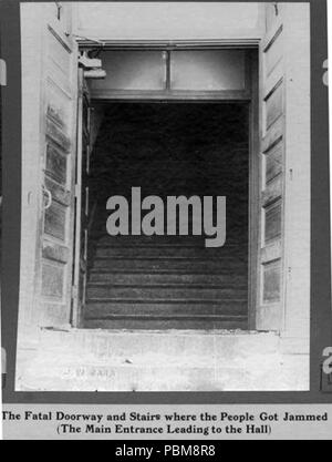 817 Italian Hall Disaster in Pictures - bodies (crop Stock Photo - Alamy