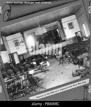 817 Italian Hall Disaster in Pictures - bodies (crop Stock Photo - Alamy