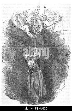 Jeremiah let down into the dungeon Stock Photo - Alamy