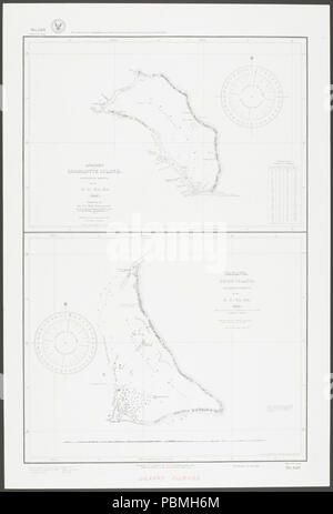 Abaiang 1873 map Stock Photo - Alamy