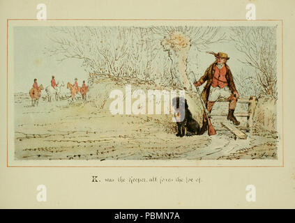 ABC of fox hunting (Plate 1 Stock Photo - Alamy