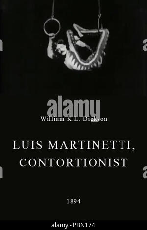 Luis Martinetti, Contortionist Stock Photo - Alamy