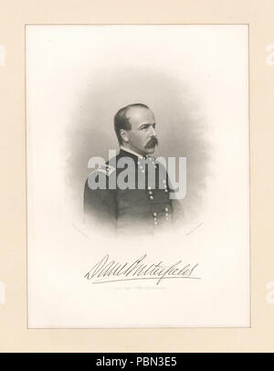 Portrait of Maj. Gen. Daniel Butterfield, officer of the Federal Army ...