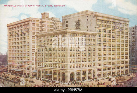 Marshall Field Co retail store on State Street downtown Chicago Stock ...