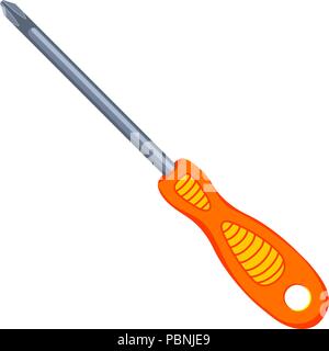 driver screwdriver cartoon vector illustration Stock Vector Image & Art ...