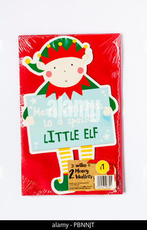 Merry Christmas to a special Little Elf money wallets for Christmas for ...