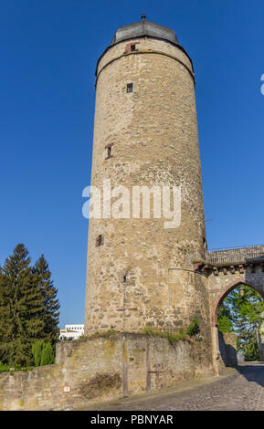 Medieval tower in Warburg, Germany Stock Photo - Alamy