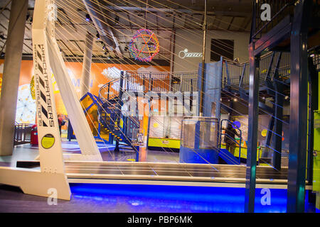 Interior of the Nemo science museum in Amsterdam Holland Stock Photo ...