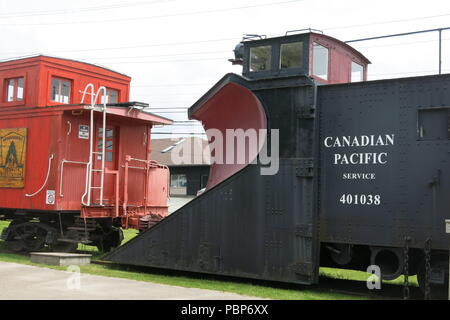 Musquodoboit Harbour Railway Museum has a collection of engines ...